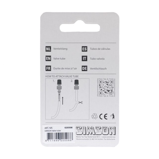 Simson Ventielslang - REMA TIP TOP Benelux