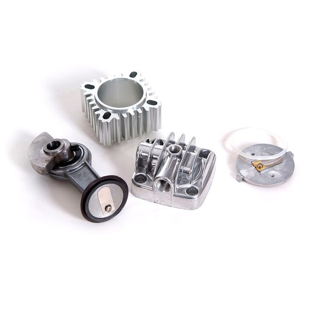 Super Air Mobile compressor 12 volt met 10L tank - REMA TIP TOP Benelux